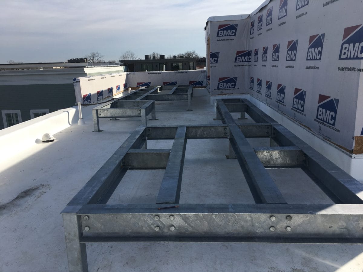 Roof Top Dunnage Steel - Koppers Fabricators Inc.